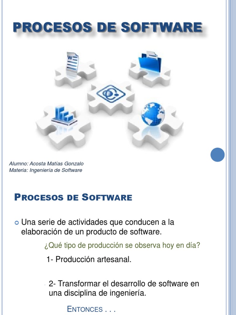 Procesos de Software - Unidad 2 - Sommerville | PDF | Software ...