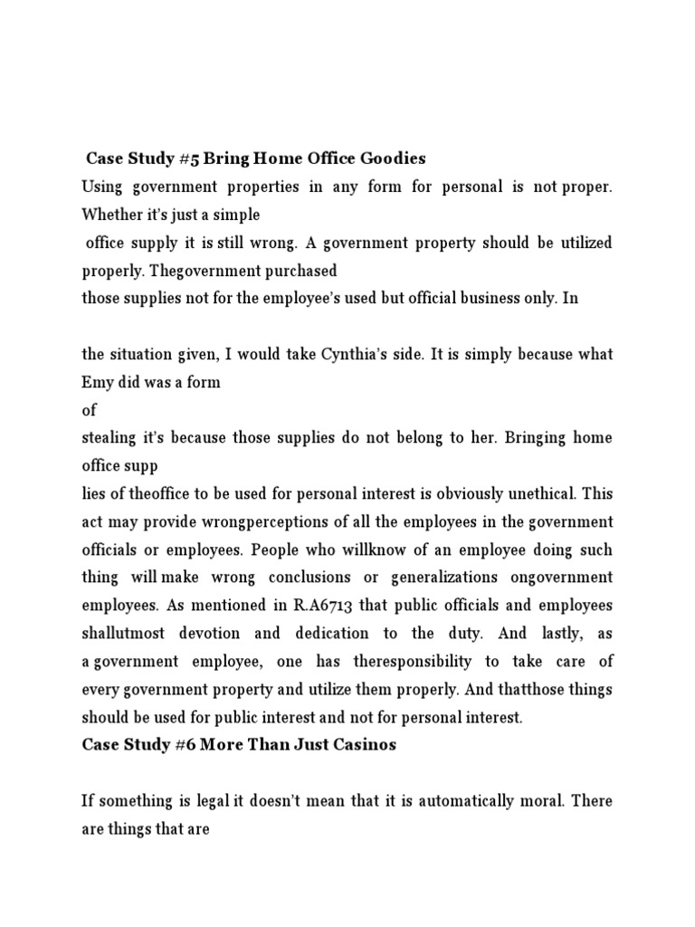 Case Study 2 | PDF | Whistleblower | Social Institutions