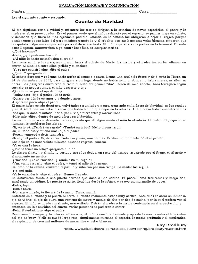 Cuento de Navidad | PDF | Navidad | Amor