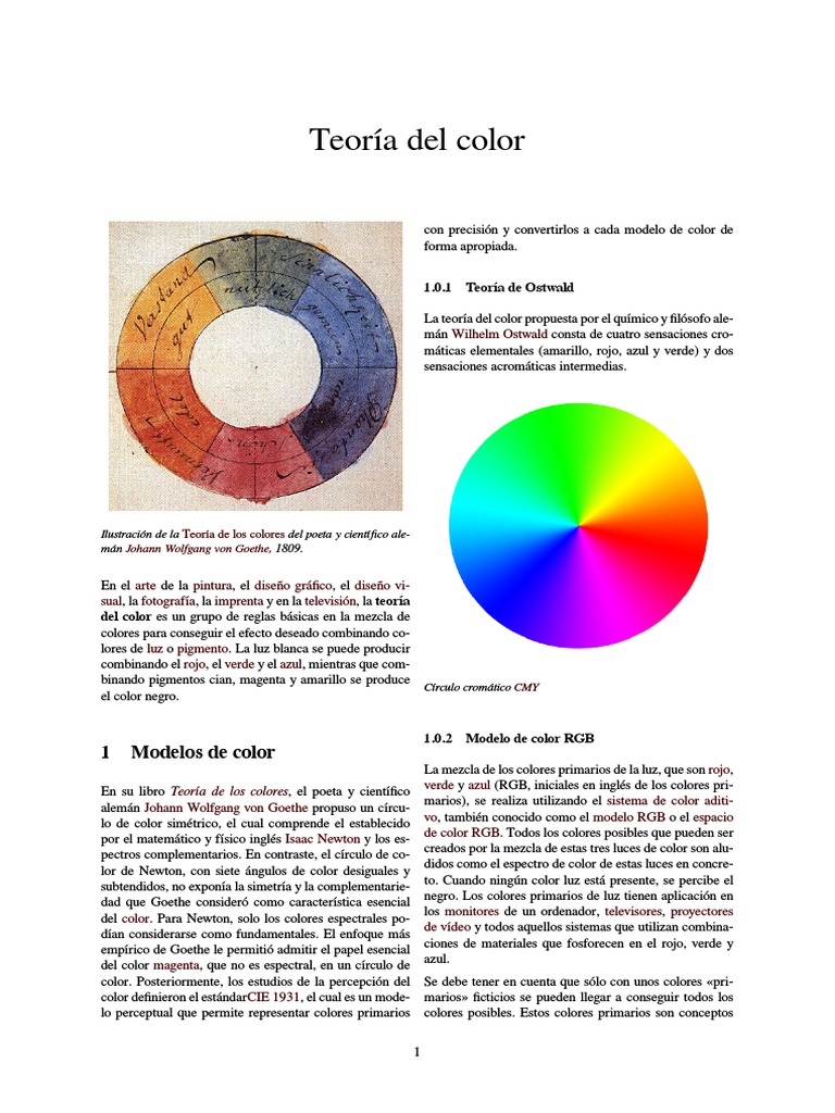 Teoría Del Color | PDF