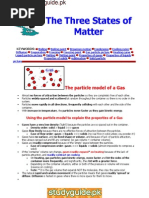 Particulate Nature of Matter | PDF | Liquids | Gases