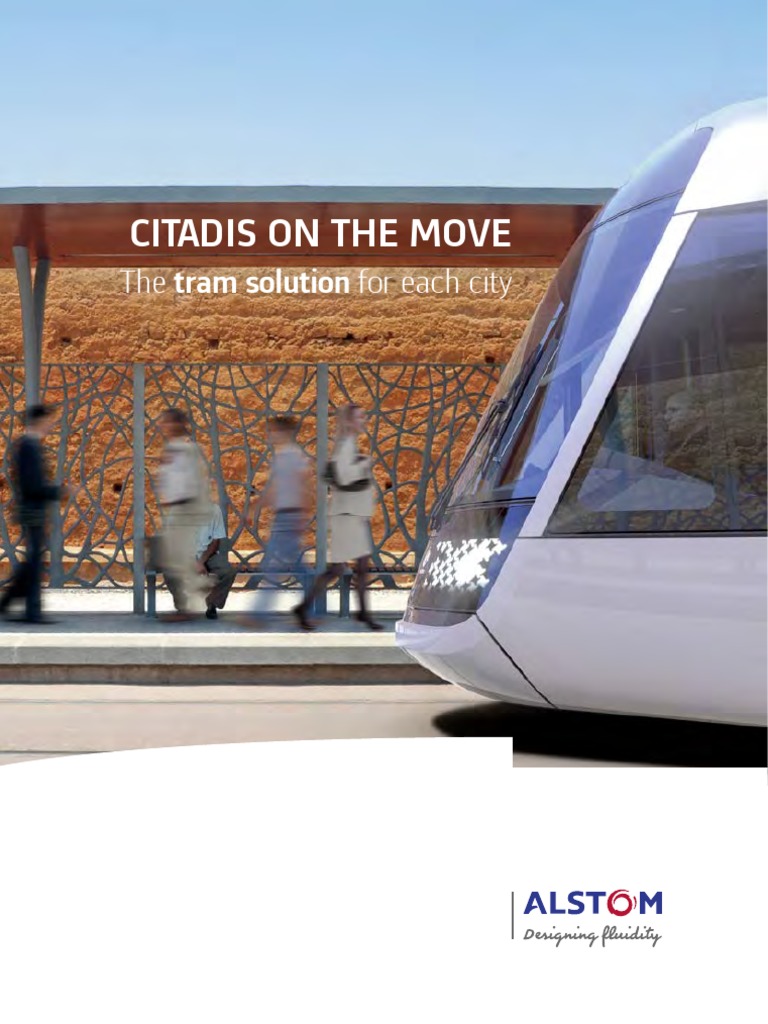 Citadis X05: Modern Tram Solutions | PDF | Tram | Rail Transport