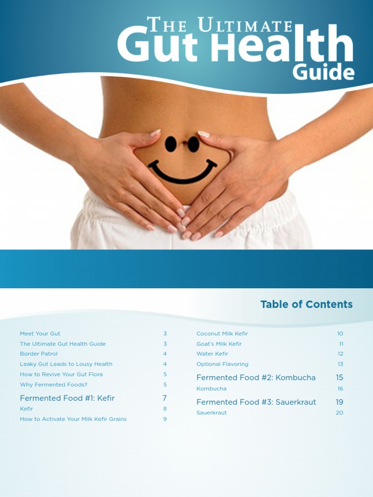 The Ultimate Gut Health Guide | PDF | Gut Flora | Gastrointestinal Tract