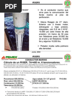 Tipos y Funciones de Risers en Perforación | PDF | Submarinos | Tubería ...