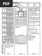 Talislanta 4E Form-Fillable Character Sheet | PDF
