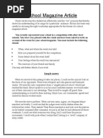 Igcse Report Writing Sample | PDF | English As A Second Or Foreign ...