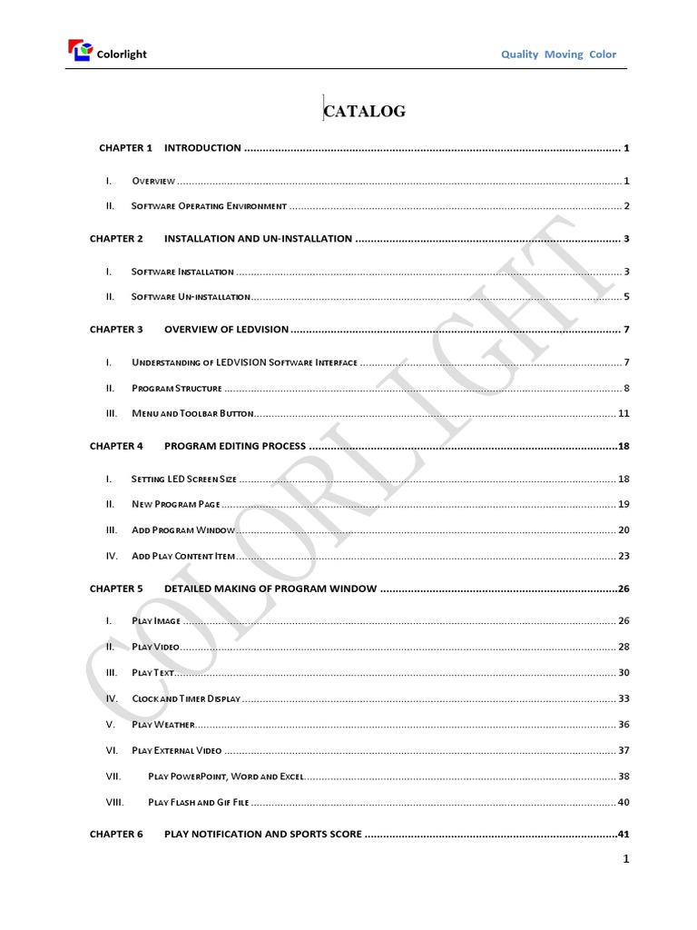 Ledvision User Manual | Download Free PDF | Canon Eos | Video