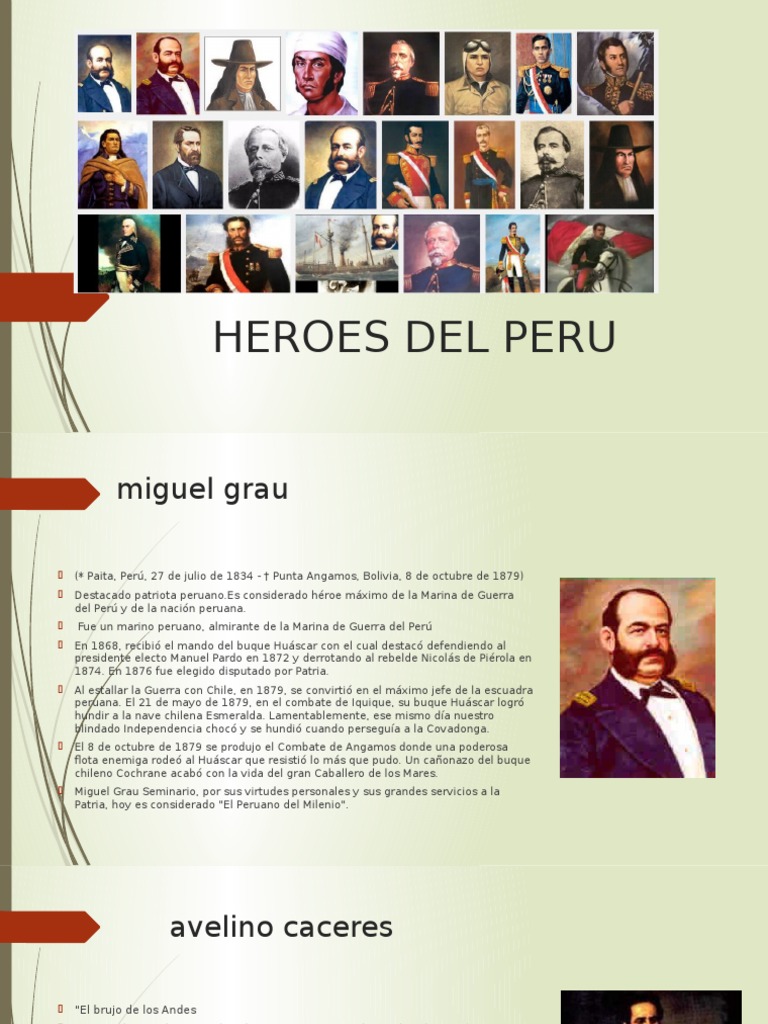 Heroes Del Peru | PDF | Militar | Perú