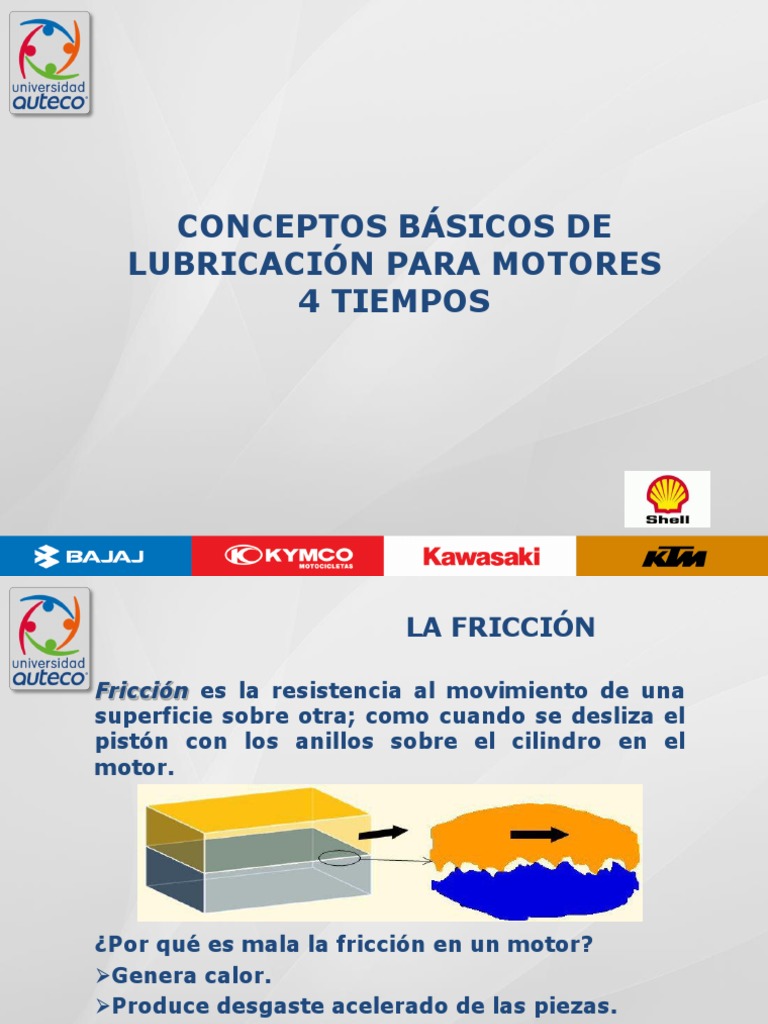 1.sistema de Lubricacion y Tipos de Lubricantes | PDF | Lubricante ...