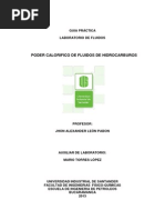 Tabla de Poder Calorifico de Combustibles | PDF | Combustibles ...
