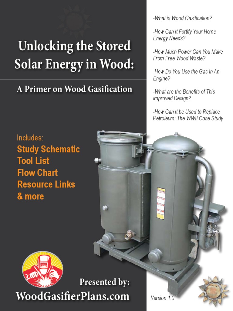 Advanced Wood Gasifier Plans Guide | PDF | Gasification | Solar Energy