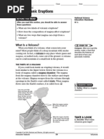 How and Why Wonder Book of Volcanoes | PDF | Volcano | Lava