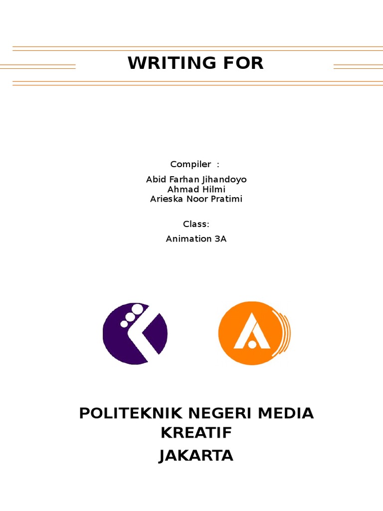 Writing For Animation | PDF | Screenplay | Animation