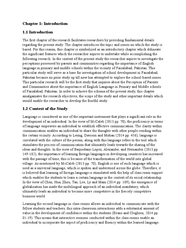 Research Chapter | PDF | Literature Review | Learning