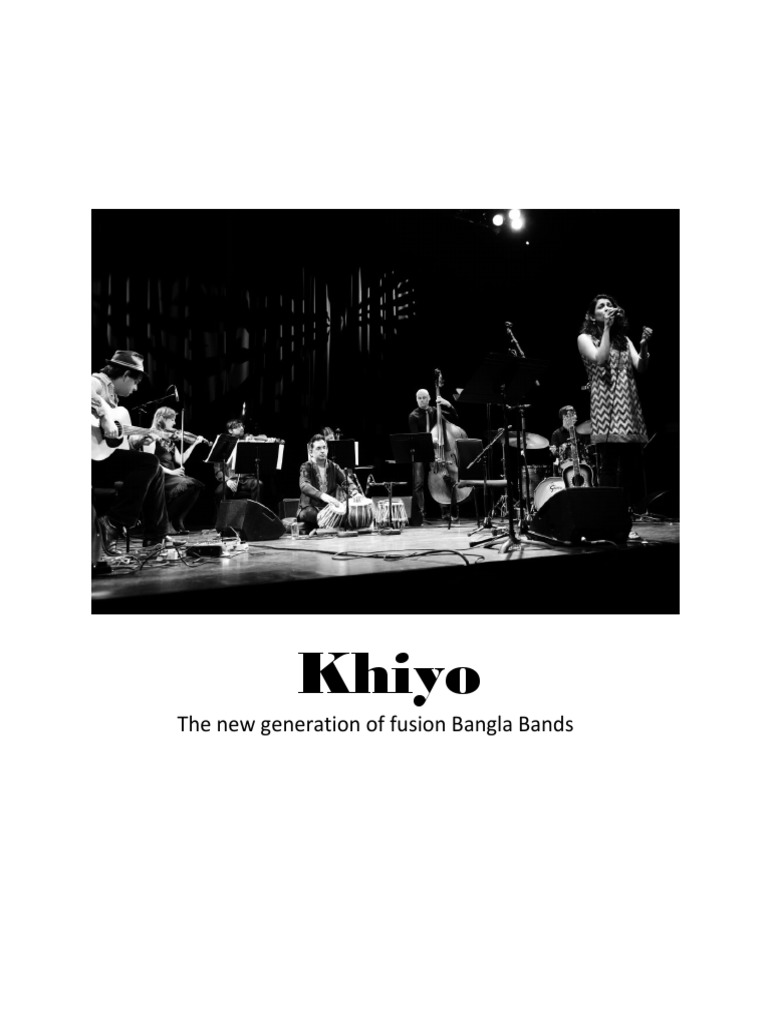 Khiyo: The New Generation of Fusion Bangla Bands | PDF | Performing ...