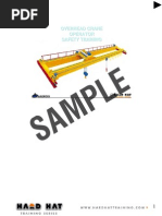 Operations & Maintenance Manual For Crane | PDF | Crane (Machine) | Bridge