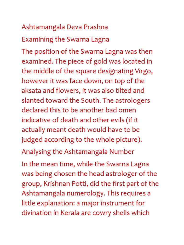 Astamangala Sholli Links | PDF | Religious Behaviour And Experience ...