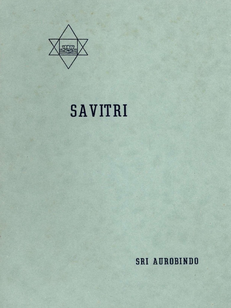 Savitri Fascicle: Book Two, Canto One (1947) | PDF | Absolute ...
