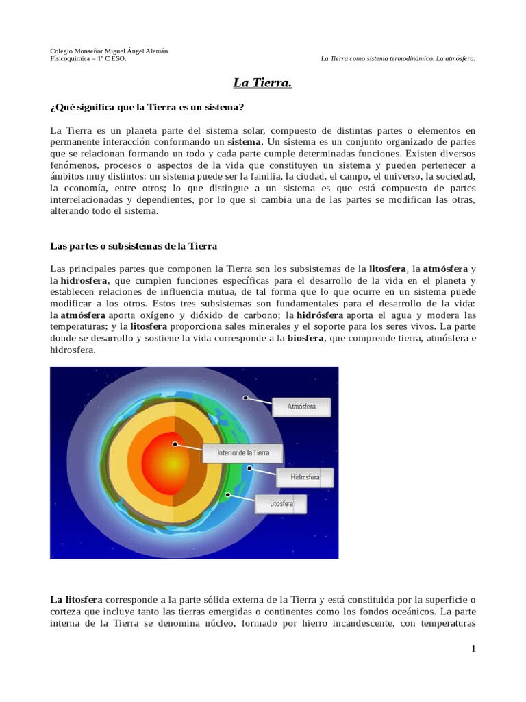 La Tierra - Atmosfera | PDF | Ionosfera | Ozono
