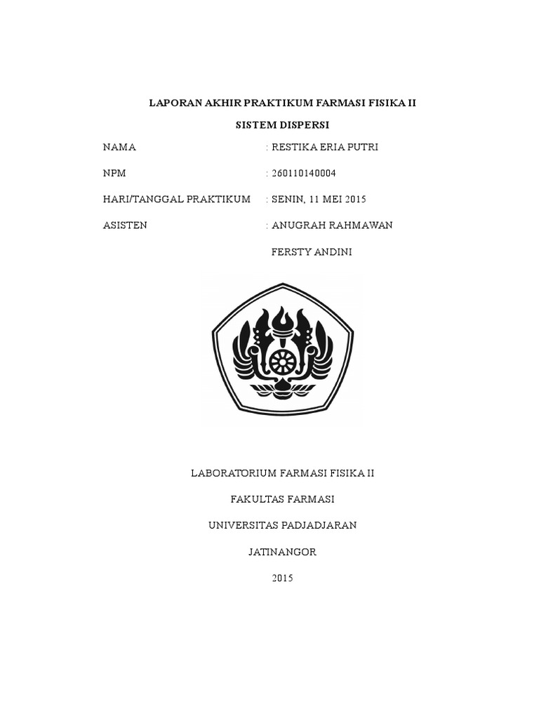 Sistem Dispersi | PDF | Sains & Matematika