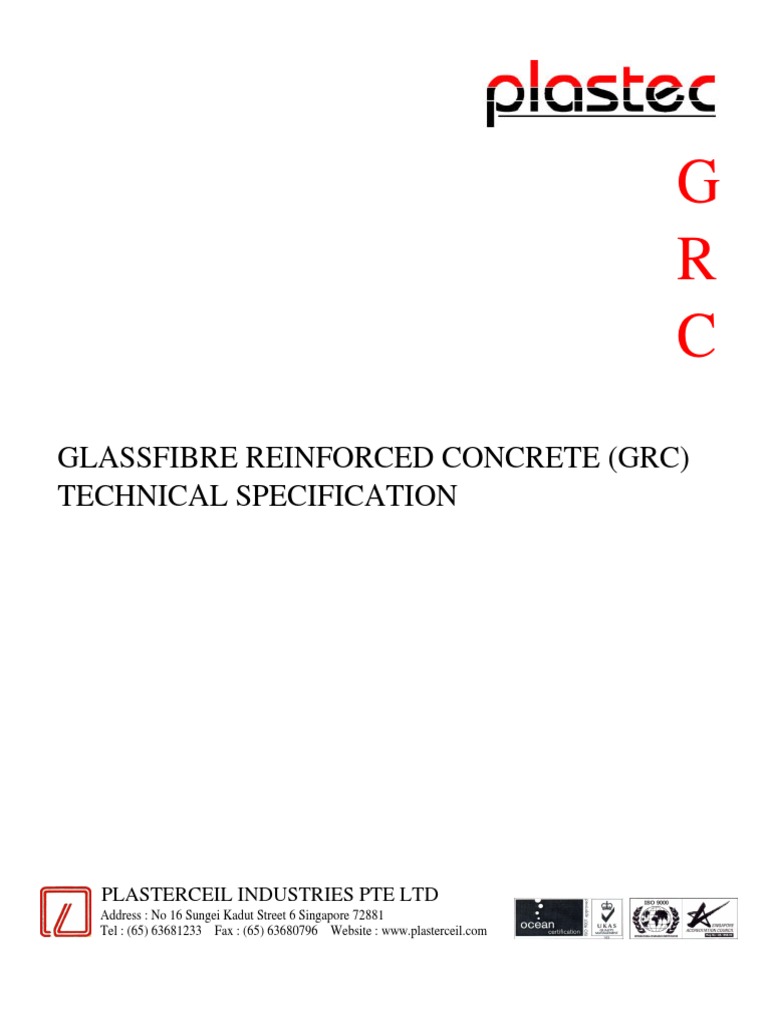GRC Technical Specification | PDF | Science & Mathematics