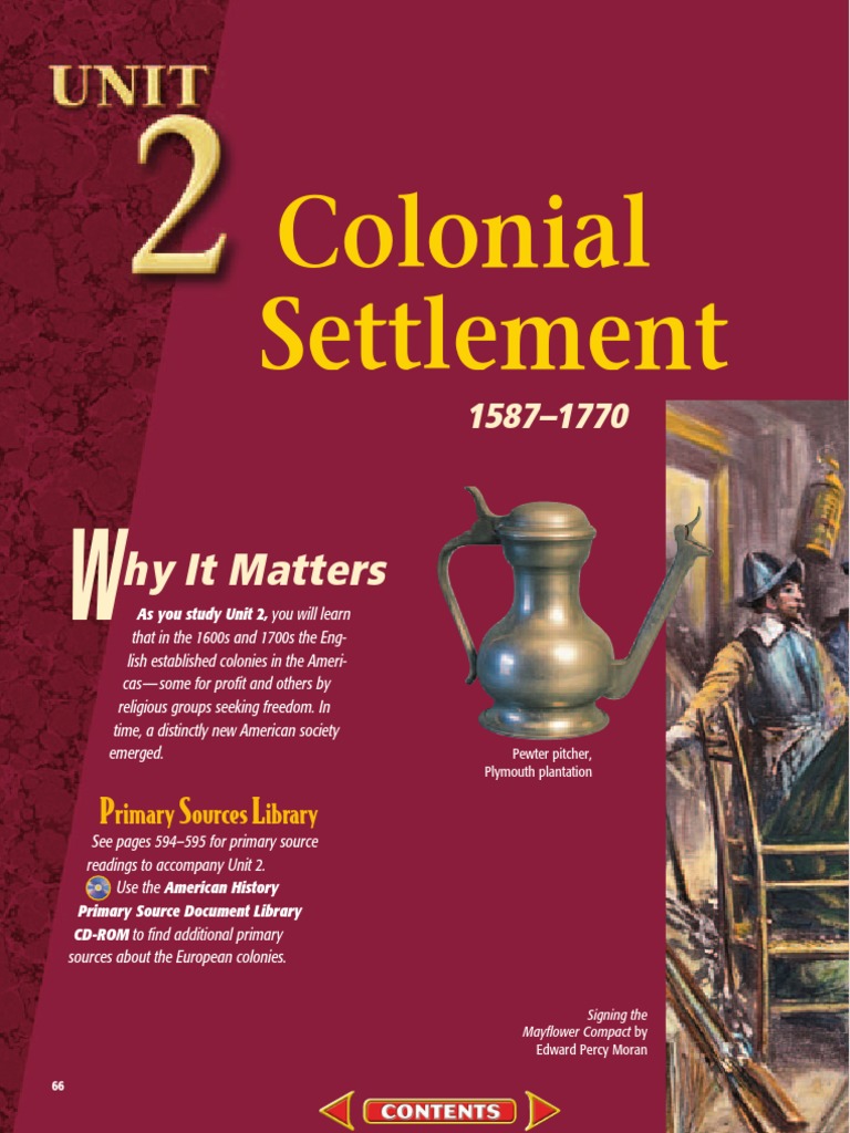 Colonial America: 1587-1770 Overview | PDF | Massachusetts Bay Colony ...