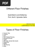 7 Different Types of Building Finishes | PDF | Masonry | Mortar (Masonry)