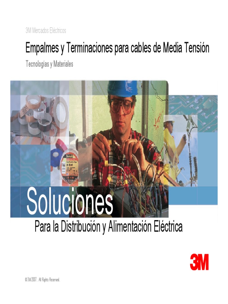 Empalmes y Terminaciones para Cables de Media Tensión | PDF | Aluminio ...