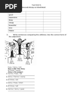 Project 3, Unit Test 1 | PDF | Language Arts & Discipline