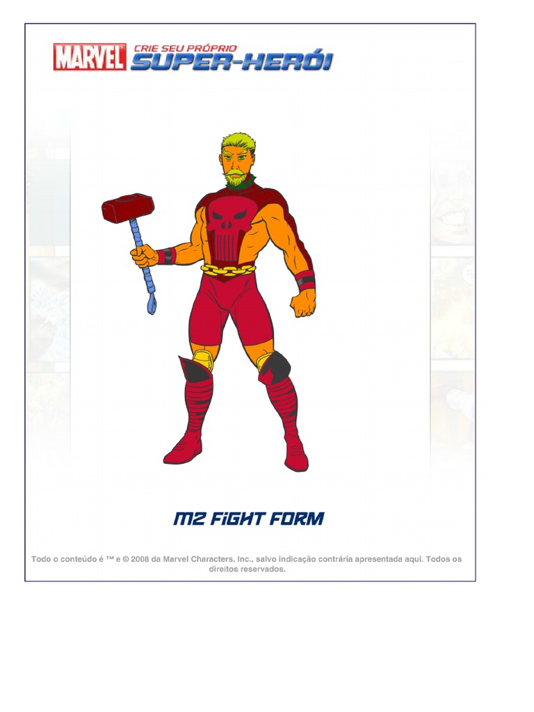 Crie Seu Próprio Super-Herói - Finalform | PDF