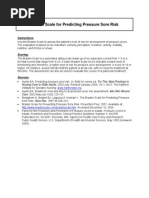 Munro Pressure Ulcer Risk Assessment Scale | PDF | Perioperative ...