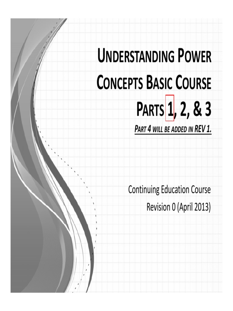 Understanding Power Basic Concepts Part 1 | Download Free PDF ...