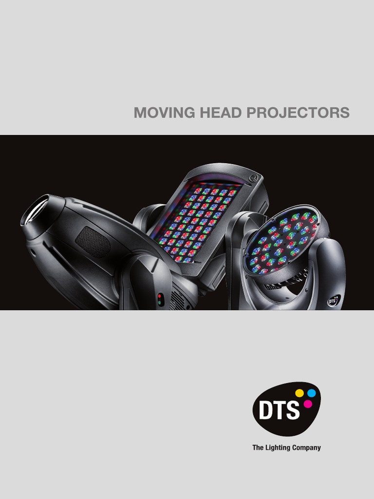DTS Moving Head Projectors | PDF | Electrical Connector | Optics