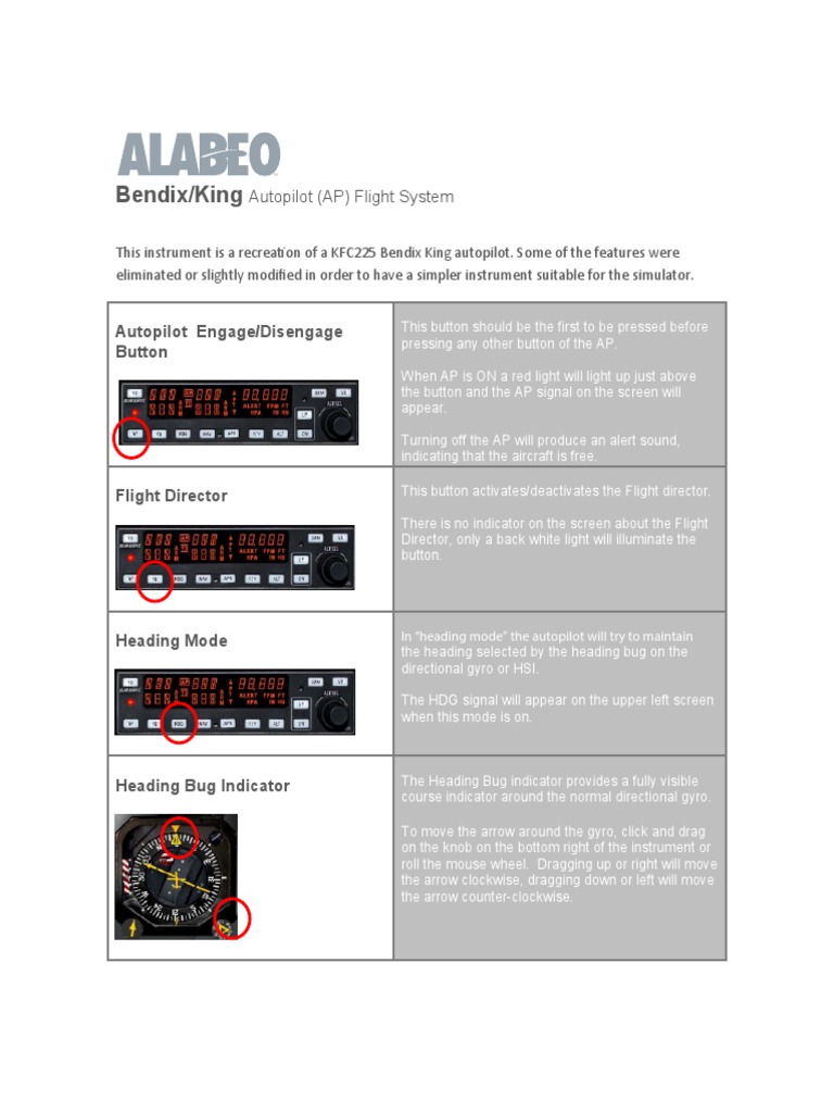 KFC 225 Autopilot System Overview | PDF