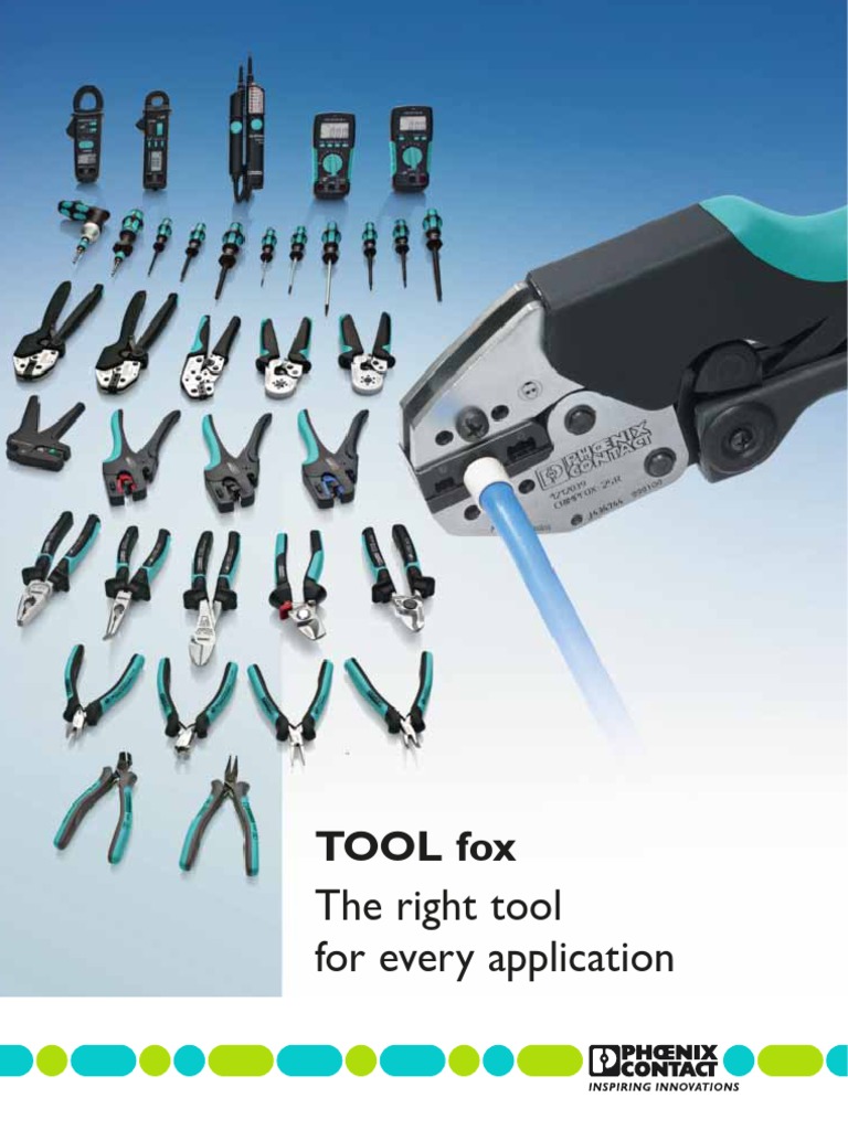Catálogo de Herramientas Phoenix Contact 2 | Electrical Connector | Cable