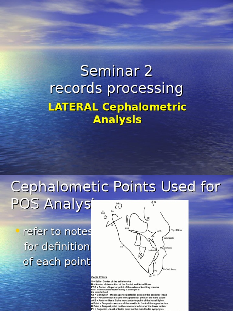 Lateral Ceph.points | Human Head And Neck | Human Anatomy