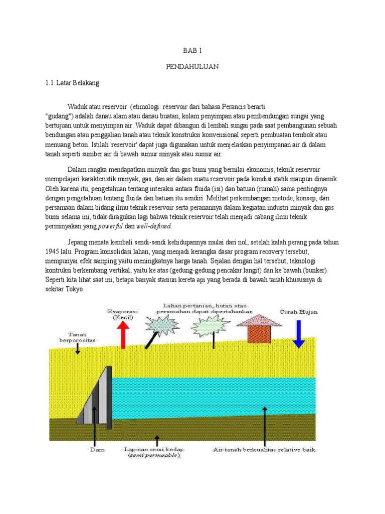 Teknik Reservoir Dalam Pengeboran Minyak | PDF