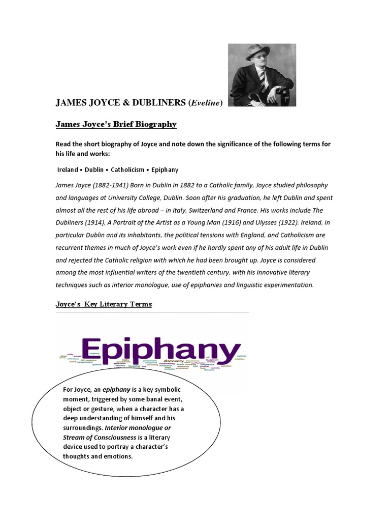Eveline Dubliners Quotes