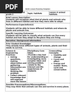 UDL Lesson Plan Template | PDF | Learning | Lesson Plan