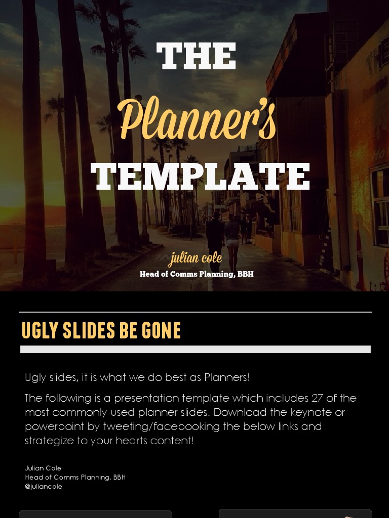 The Planner's Template: A Comprehensive Guide for Creating Effective ...