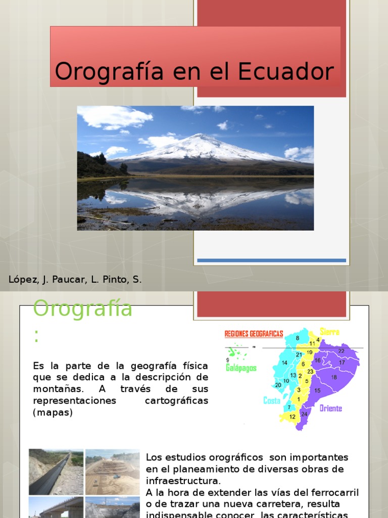 Orografía | PDF | Terreno | Clima