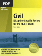 NCEES - FE Civil Practice Exam (Effective With Exams Beginning July ...
