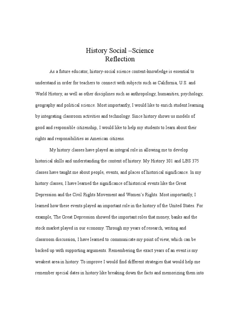 History-Social Science Teaching Insights | PDF