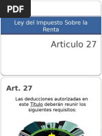 Estructura de la LISR 2025 y Obligaciones Fiscales | PDF