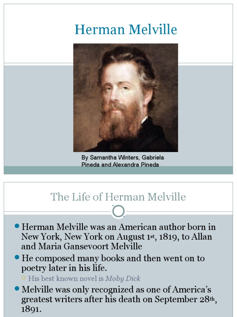 The Life and Works of Herman Melville | PDF
