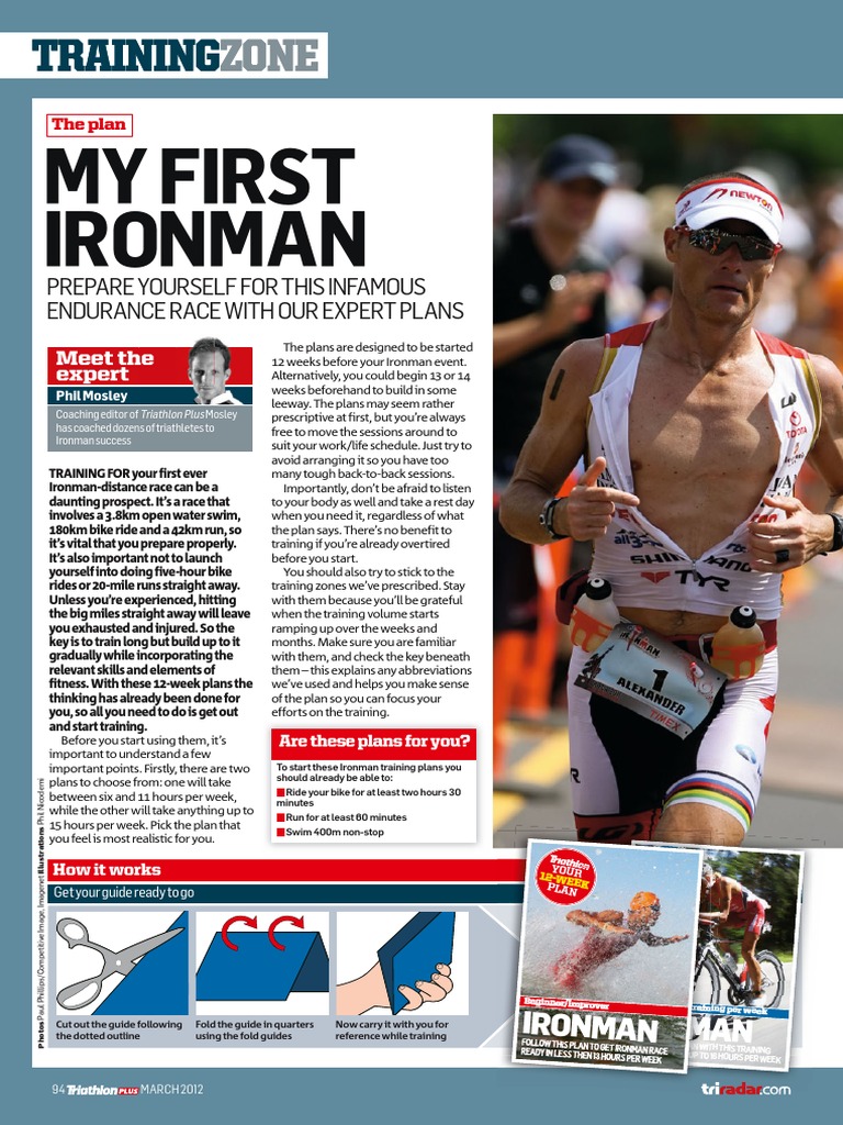 TRI38.First Ironman | PDF | Ironman Triathlon | Water Sports