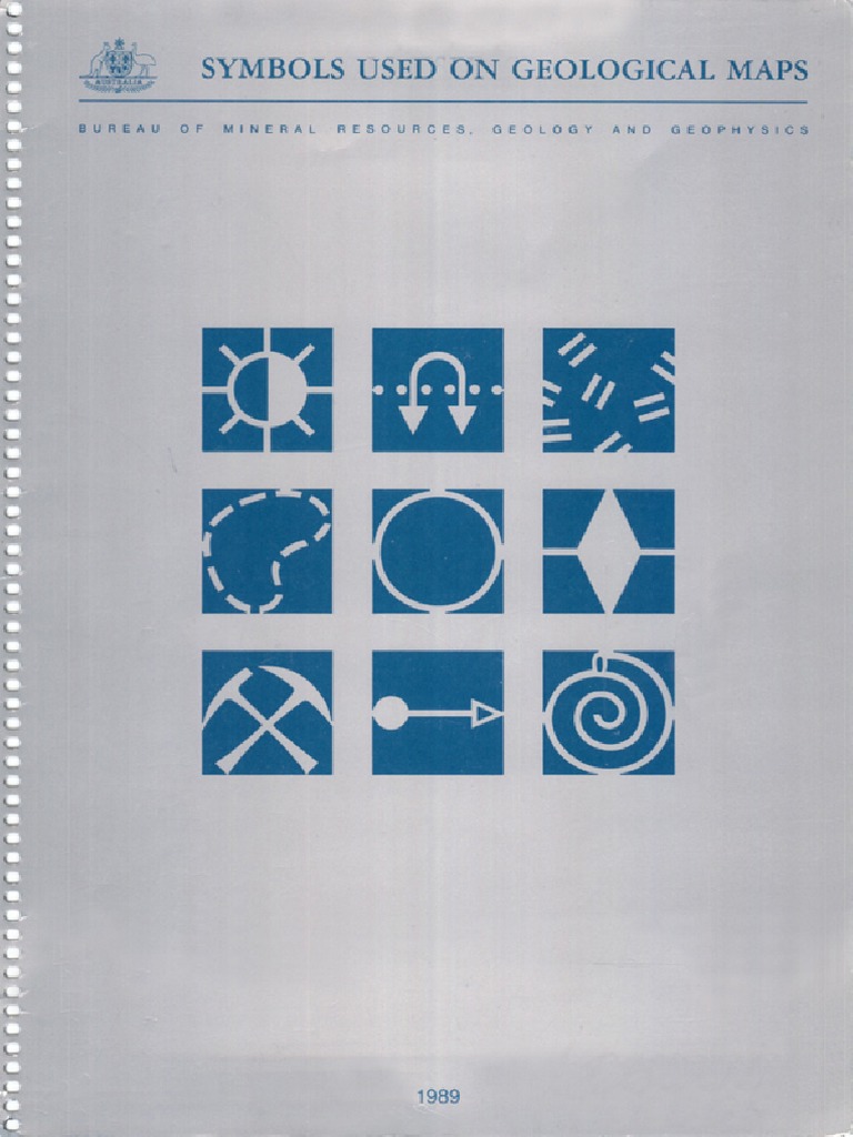 Symbols Used in Structural Geology Maps | PDF