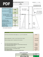 Secant Pile Wall Design and Analysis Example | PDF | Deep Foundation ...