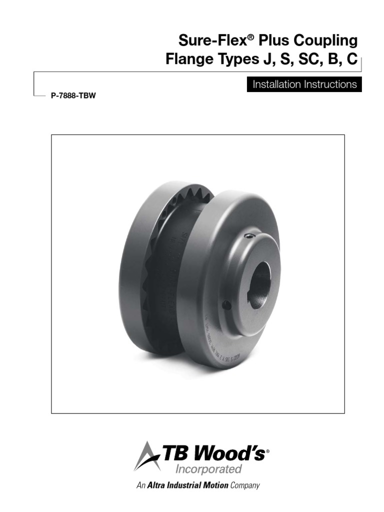 Acoplamiento Sure-Flex Couplings | PDF | Mechanical Engineering | Machines