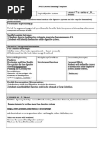 Science Lesson Plan: Respiratory System | PDF | Respiratory Tract | Lung